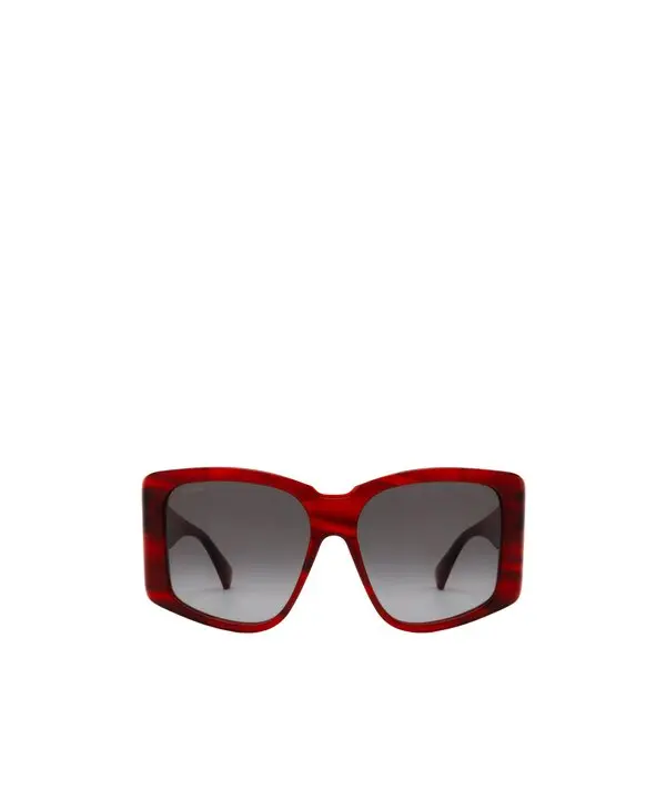 Max Mara Square Frame Sunglasses - Black