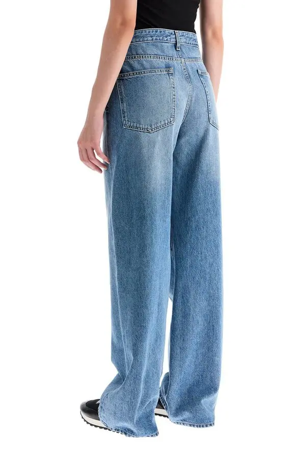 THE ROW Eglitta Wide Leg Jeans - Light Indigo