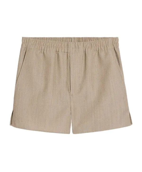 Ami Elastic Waist Shorts - Ginger