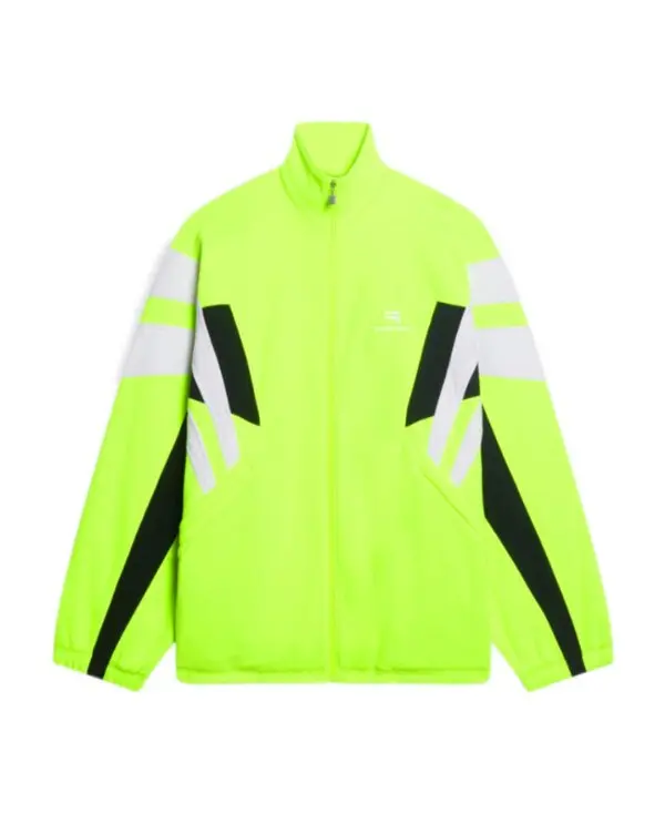 Balenciaga Sporty B Cosy Track Jacket - Yellow