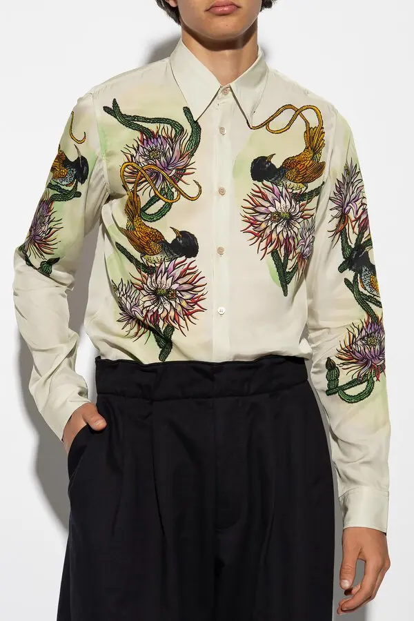 Dries Van Noten Graphic-printed Shirt