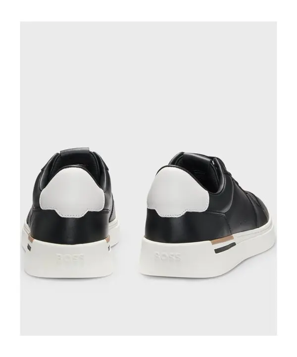 Hugo Boss Boss Signature Stripe Detail Trainers