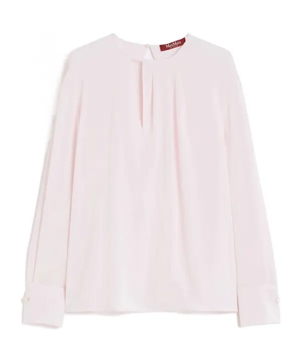 Max Mara Crewneck Blouse - Pink