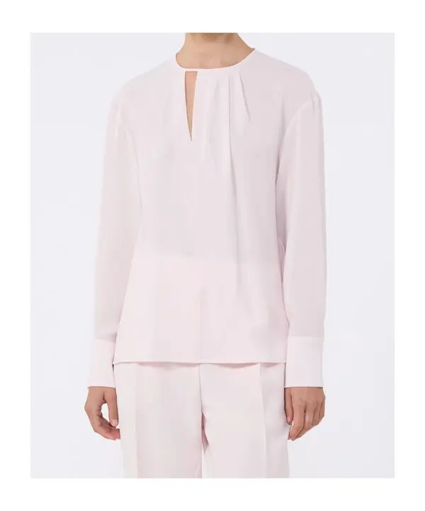 Max Mara Crewneck Blouse - Pink