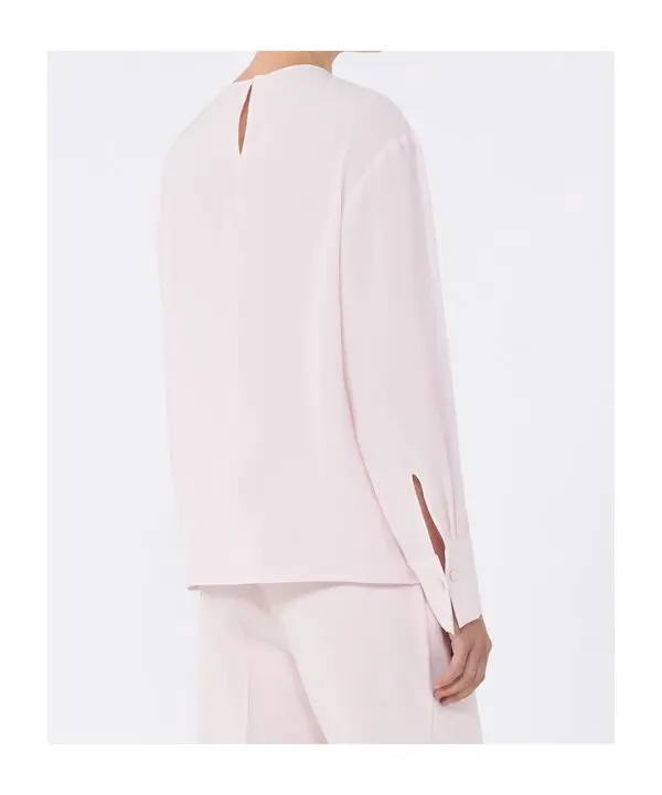 Max Mara Crewneck Blouse - Pink