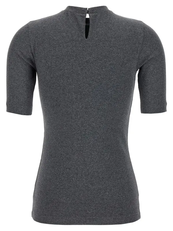 Brunello Cucinelli Crewneck Short-sleeve Top