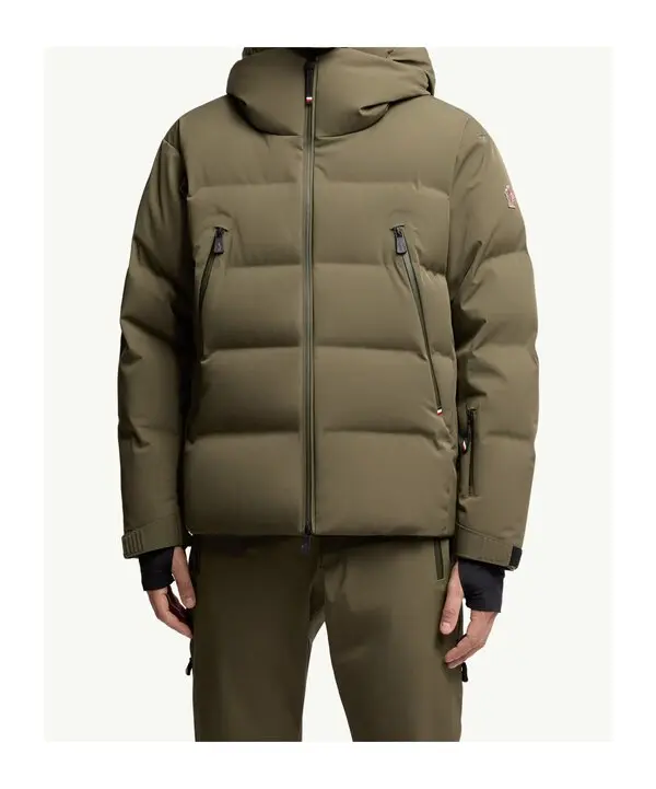 Moncler Zip-up Padded Hooded Snow Jacket
