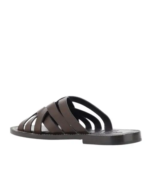 Brunello Cucinelli Woven Flat Sandals - Black
