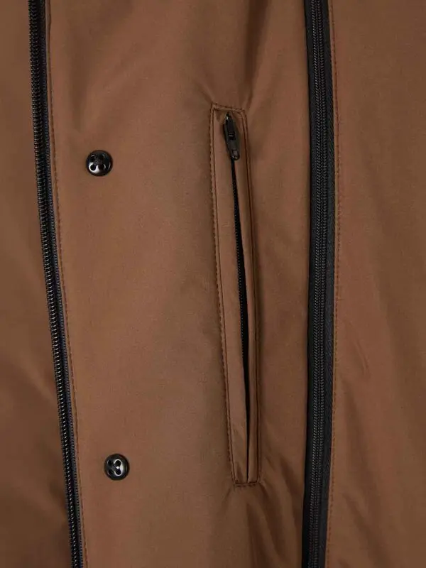 Herno Buttoned High-neck Jacket