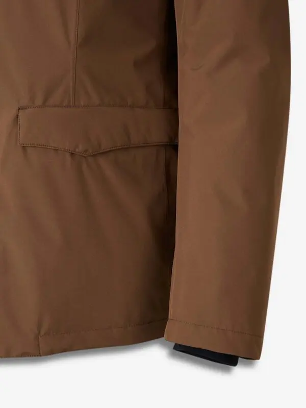 Herno Buttoned High-neck Jacket