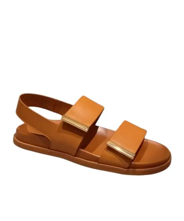 TOD'S Logo Engraved Slip-on Sandals