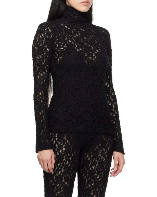 Chloé Fitted Turtleneck Knit Top