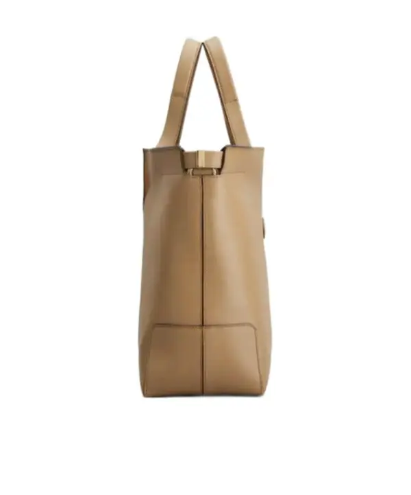 TOD'S Small Di Bag With Embossed Logo - Brown