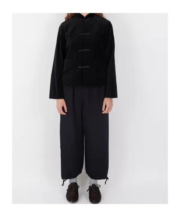 Comme Des Garçons Long Sleeve Casual Jacket With Japanese Knot Detail