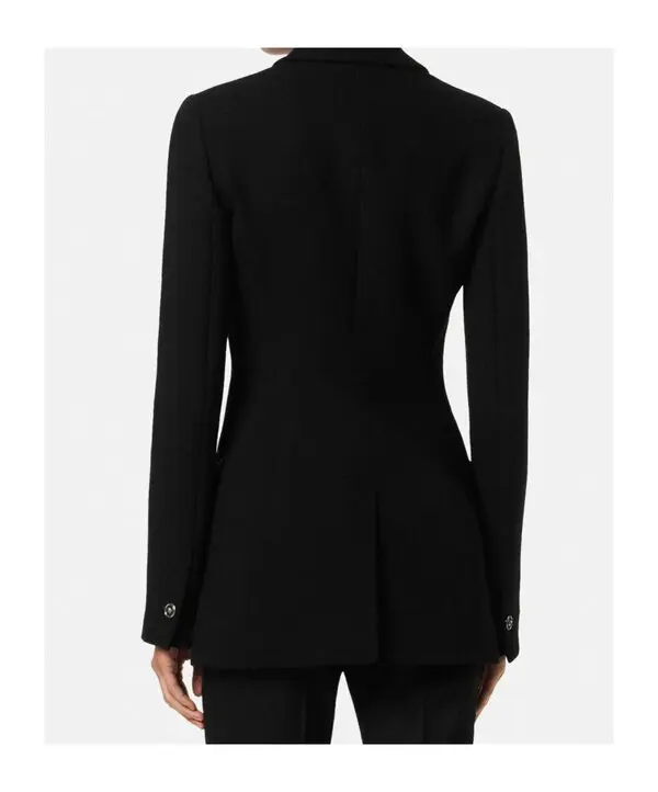 Versace Embellished Single-breasted Blazer