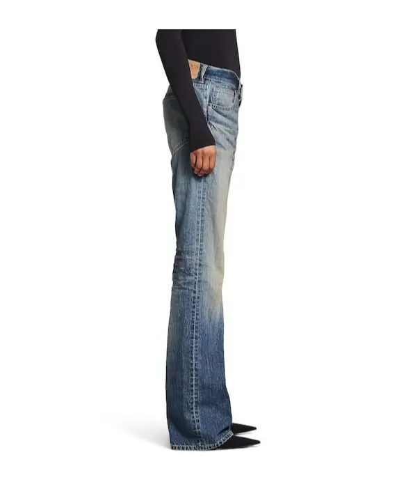 Balenciaga Straight-leg Jeans - Gray
