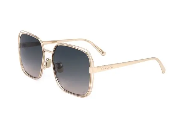 Dior Square Frame Sunglasses - Black