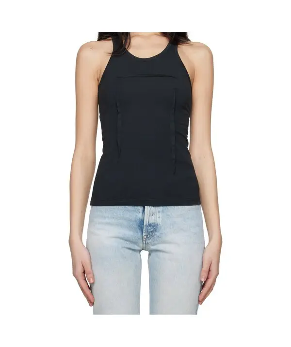 MAISON MARGIELA Asymmetrical Panel Tank Top
