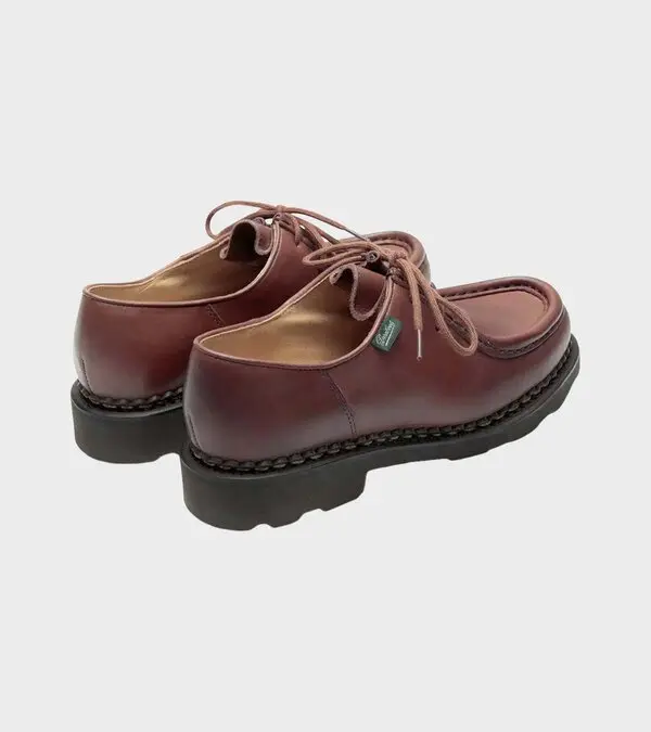 Paraboot Leather Lace-up Loafers