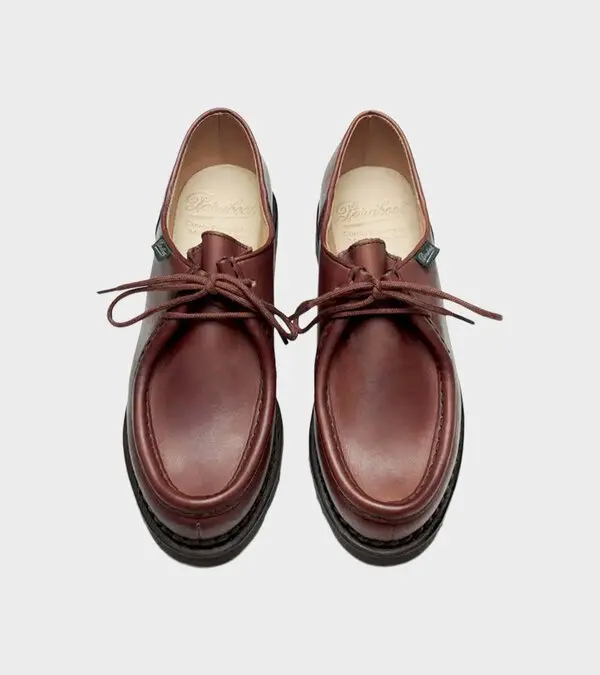 Paraboot Leather Lace-up Loafers