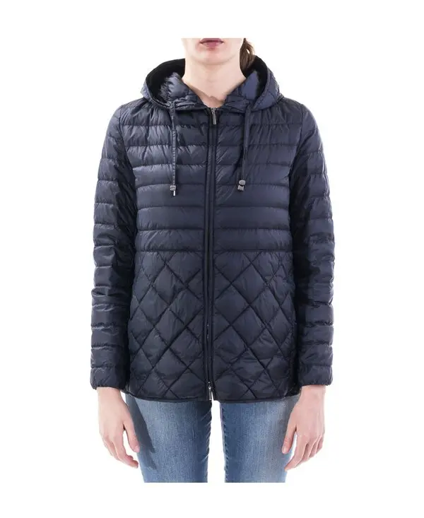 Max Mara Etresi Long-sleeved Hooded Down Jacket