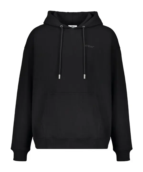 Off-White Arrow Logo Hoodie - Black