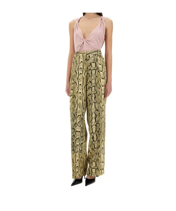 Dries Van Noten Sleeveless V-neck Jersey Top