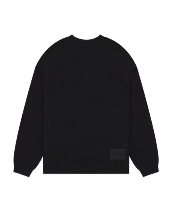 We11Done Logo Print Cotton Sweatshirt