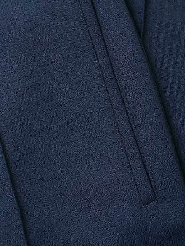 Kenzo Piped-trim Drawstring Waist Trousers