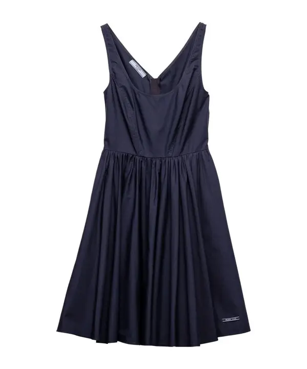 Prada Sleeveless Ruched Dress