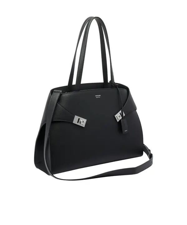 FERRAGAMO Hug Top-zip Leather Shoulder Bag