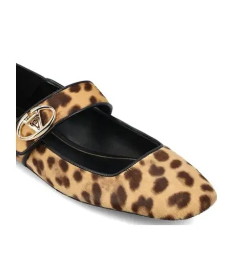 Valentino Garavani Leopard Print Ballerina Flats