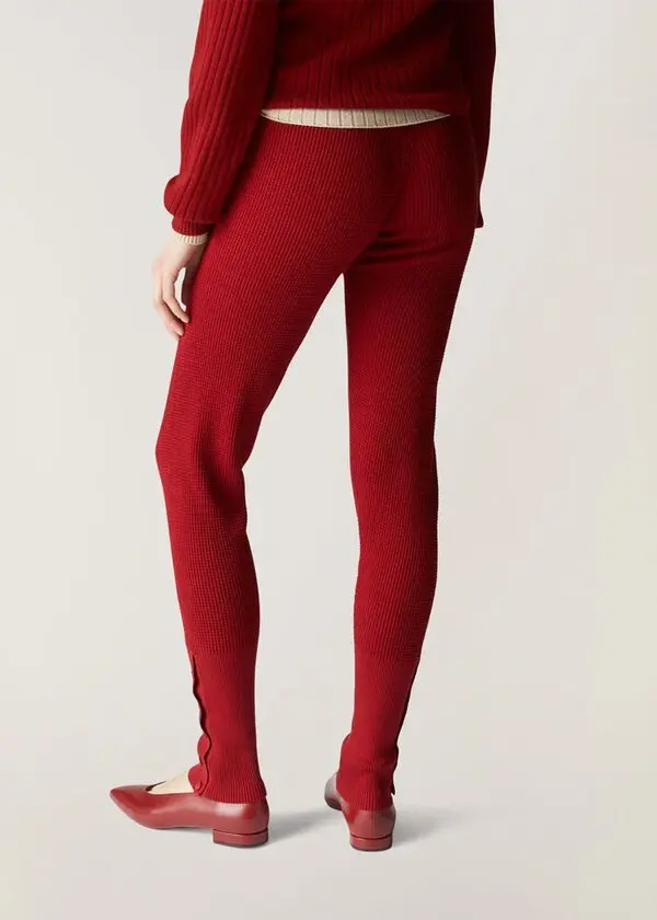 Loro Piana Knitted Drawstring Leggings