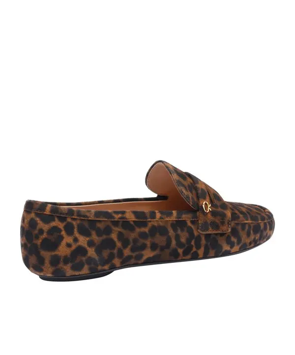 GIANVITO ROSSI Leopard Printed Loafers
