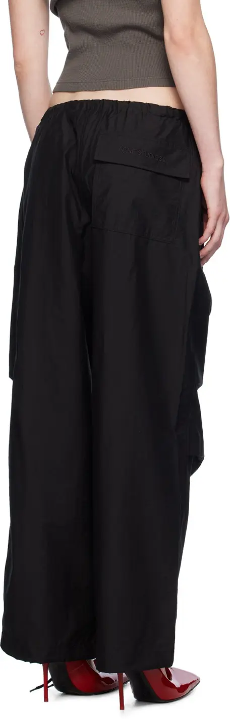 Acne Studios Mid-waisted Relaxed Fit Trousers