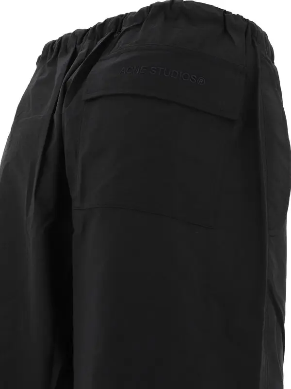Acne Studios Mid-waisted Relaxed Fit Trousers