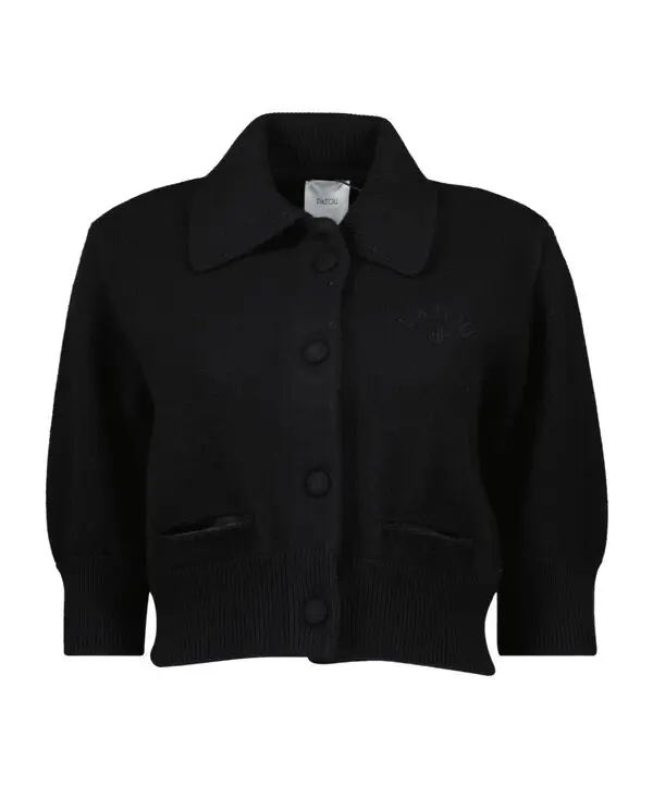 PATOU Buttoned-up Wool Cardigan