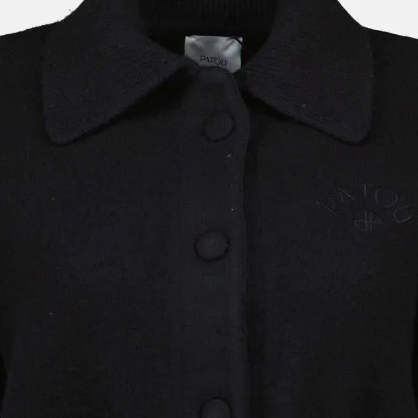 PATOU Buttoned-up Wool Cardigan
