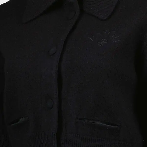 PATOU Buttoned-up Wool Cardigan