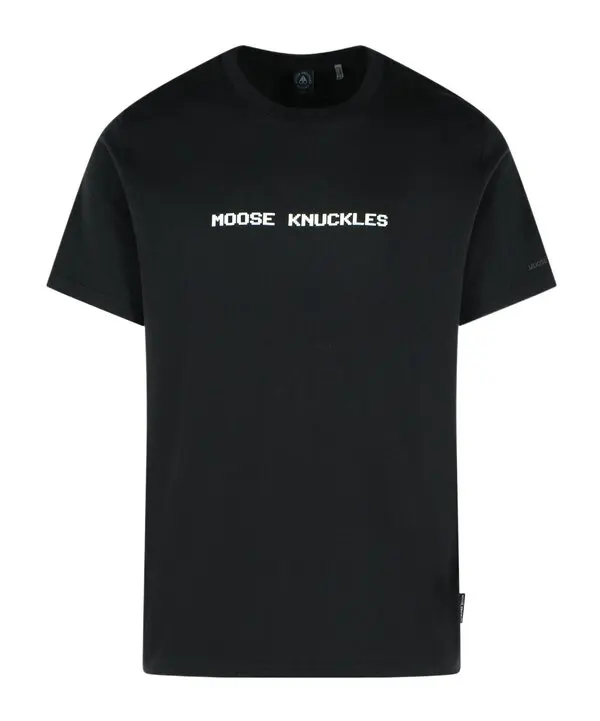 Moose Knuckles Logo Printed T-shirt