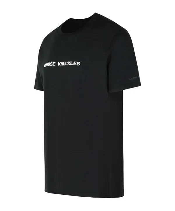 Moose Knuckles Logo Printed T-shirt