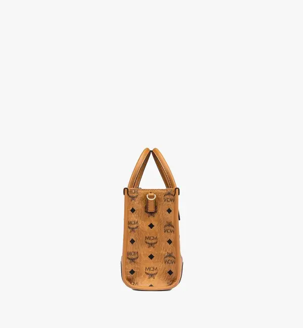Mcm Munchen Small Top Handle Bag
