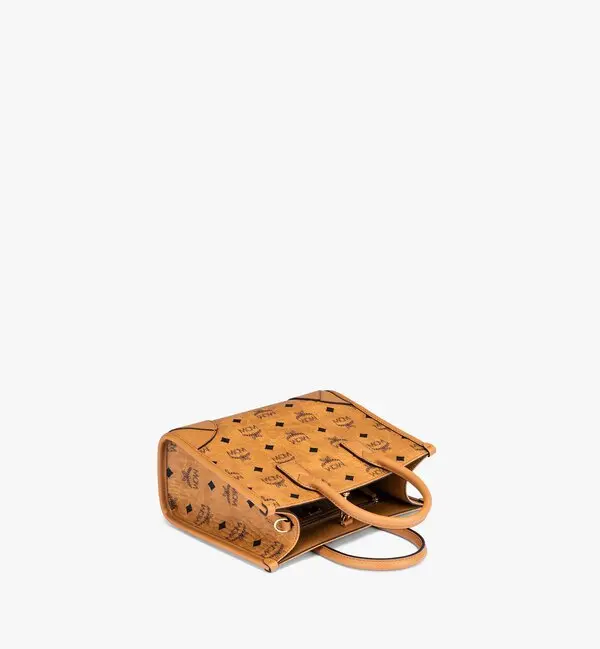 Mcm Munchen Small Top Handle Bag