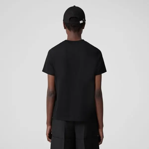 Burberry Logo Detailed Crewneck T-shirt
