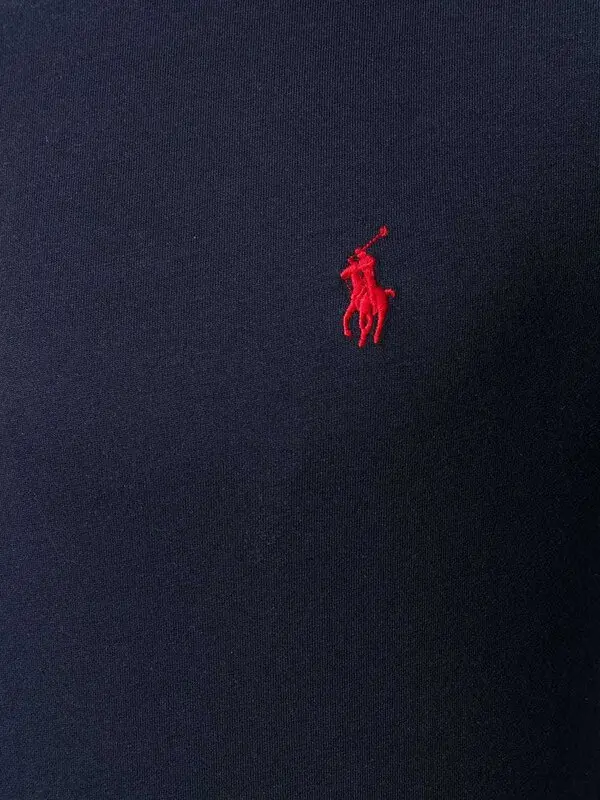 Polo Ralph Lauren Pony Embroidered Crewneck T-shirt - Black