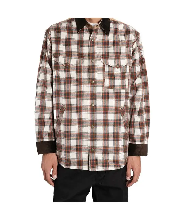 Junya Watanabe Plaid Long-sleeved Shirt