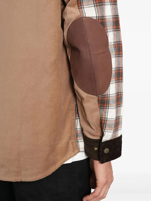 Junya Watanabe Plaid Long-sleeved Shirt