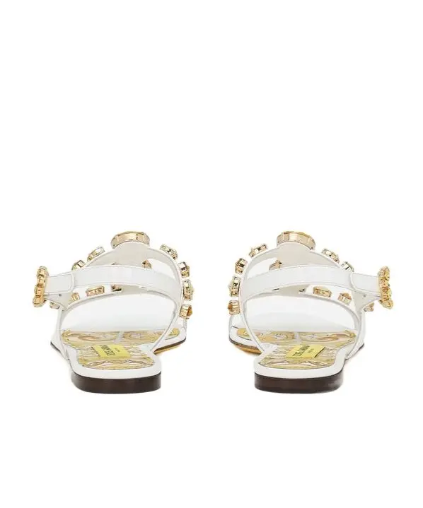 Dolce & Gabbana Embellished Flat Sandals