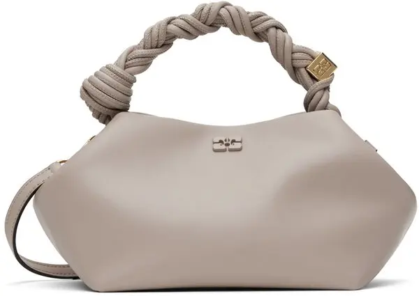 GANNI Small Bou Bag - Nude