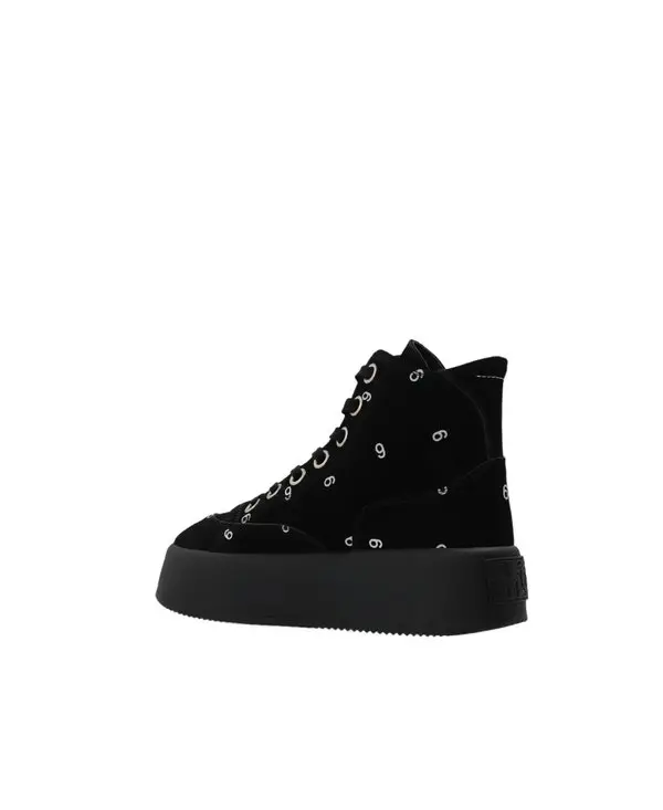 MAISON MARGIELA Logo High Top Sneakers